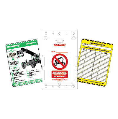 Telehandler Inspection Tags | Scafftag