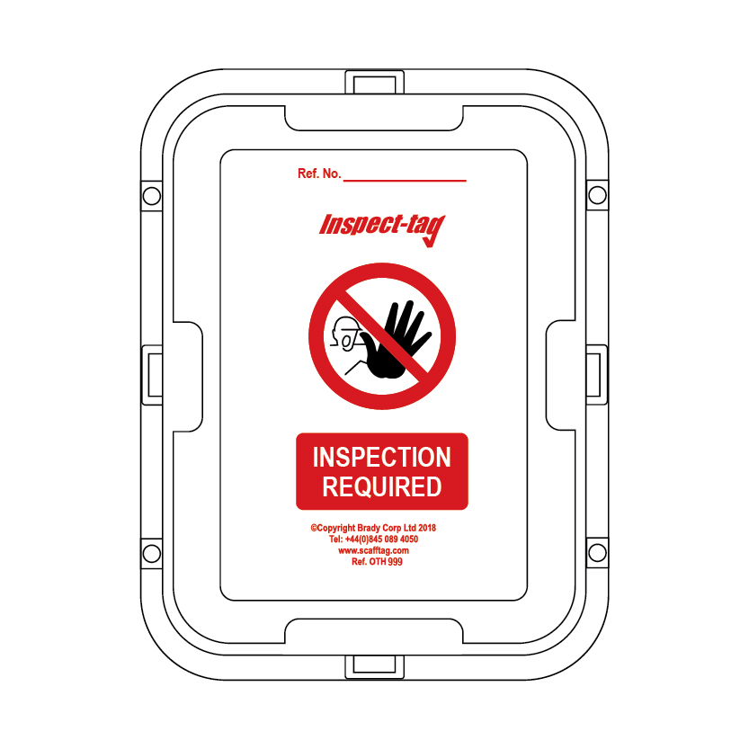 Racking & Shelving Inspection Tag Holders | Scafftag