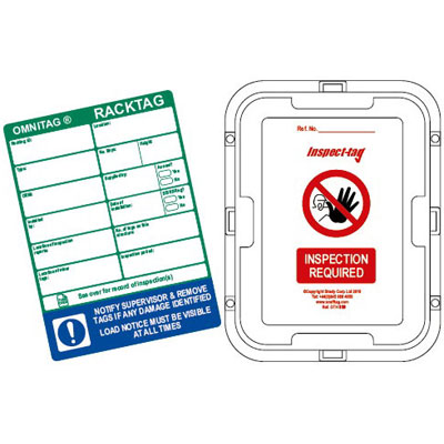 Racktag - Racking Inspection Tags & Kits | Scafftag