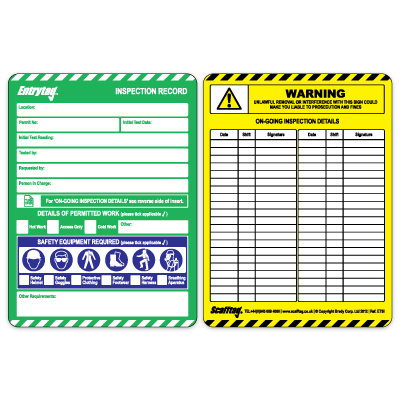 Confined Space Inspection - Inspection Systems | Scafftag