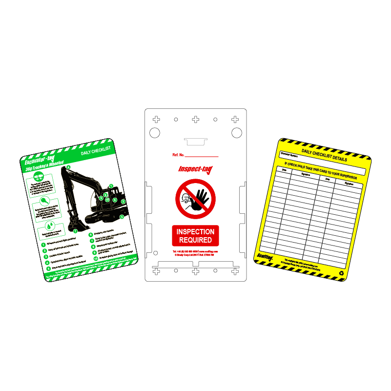 Excavators Equipment Tagging System | Scafftag