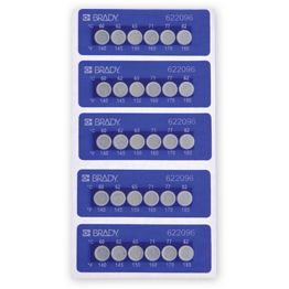 Temperature Labels - 6 Level Label: 37C / 100F | scafftag.co.uk